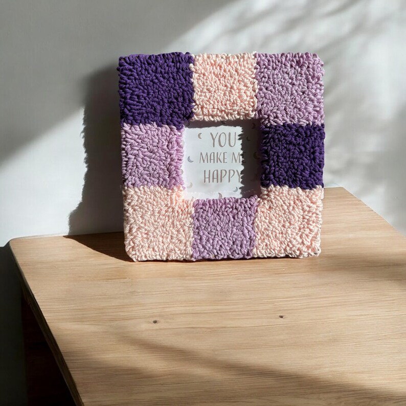 Photo Frames / Handmade Photo Frames / Punch Needle - Etsy