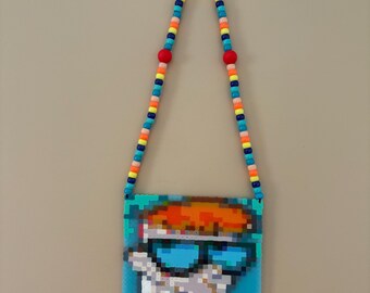 Spyro the Dragon Inspired Perler Necklace Rave Necklace Trading Kandi ...