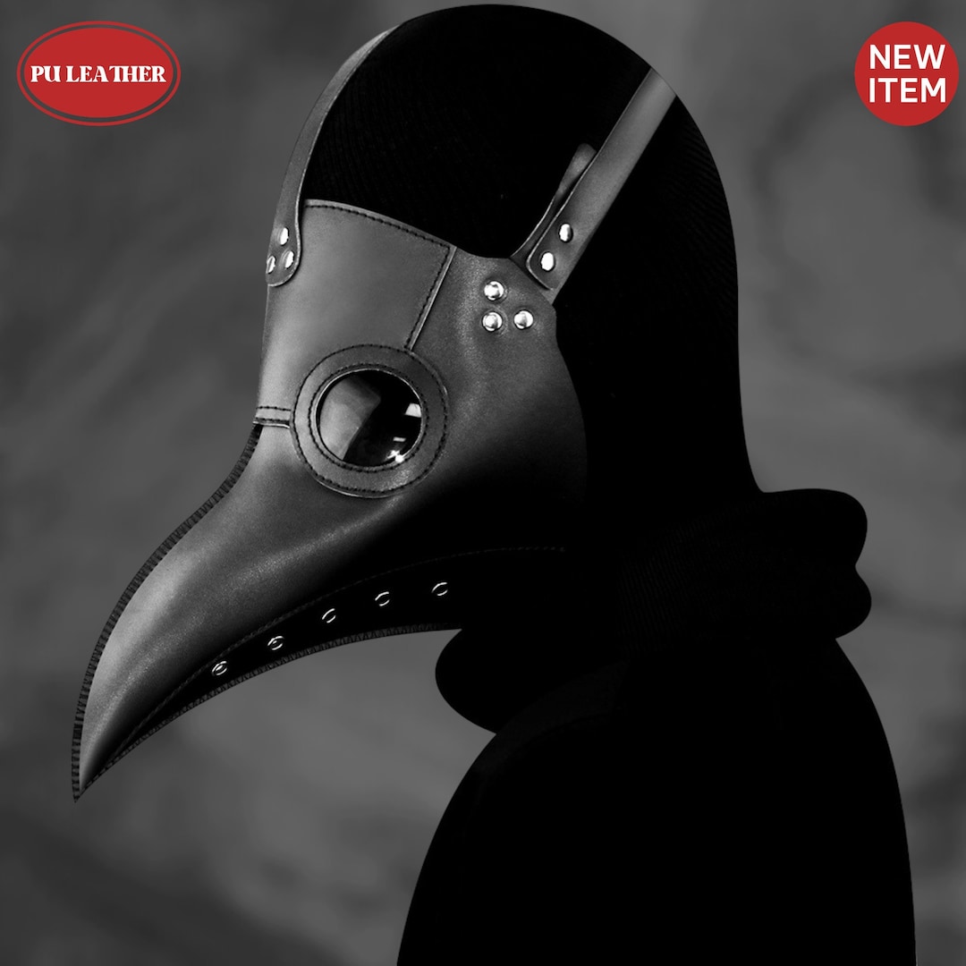 Plague Doctor Mask, Medieval Mask, Many Styles Leather Bubonic Doctor ...