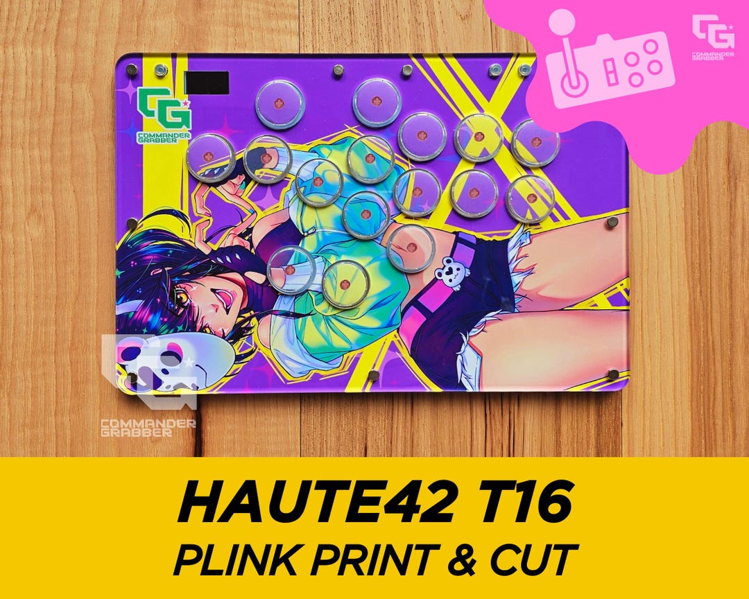 Haute42 T16 - Plink Art Print & Cut - Etsy
