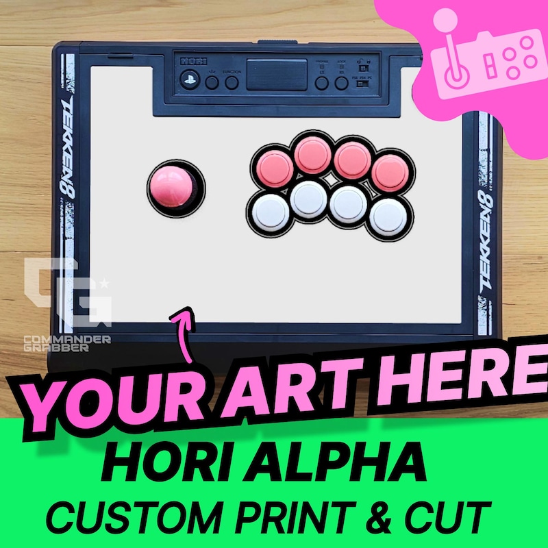 Hori Fighting Stick Alpha Art - Etsy