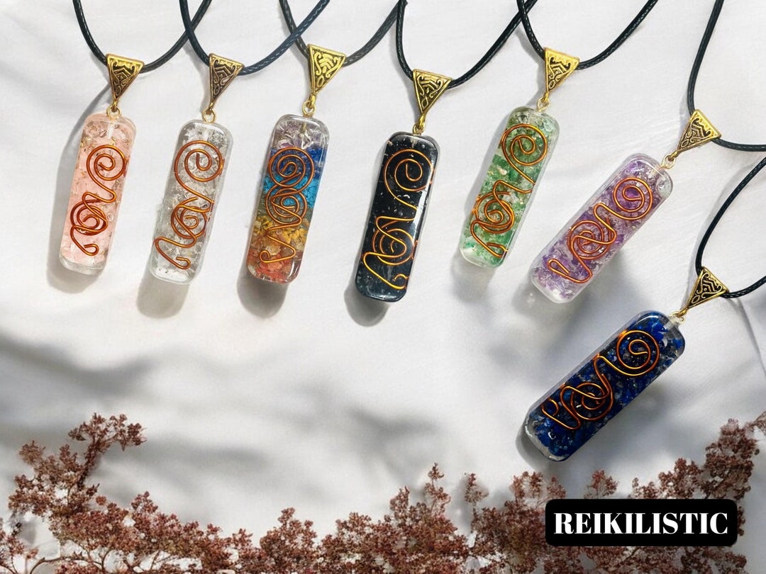 Orgonite Necklace Beautiful Orgone Pendant for Healing Harmony and ...