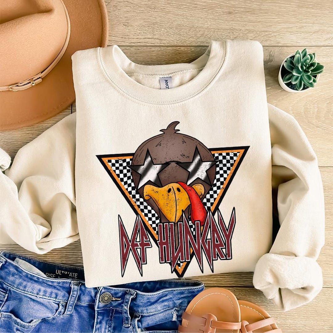 Kids Def Hungry Png/ Thanksgiving Png/ Kid Thanksgiving Sublimation ...
