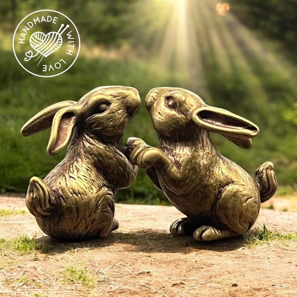 Brass Rabbit - Etsy