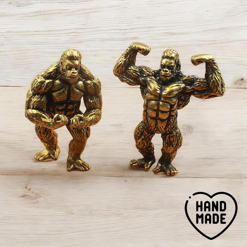 Gorilla Desk Sculpture - Etsy