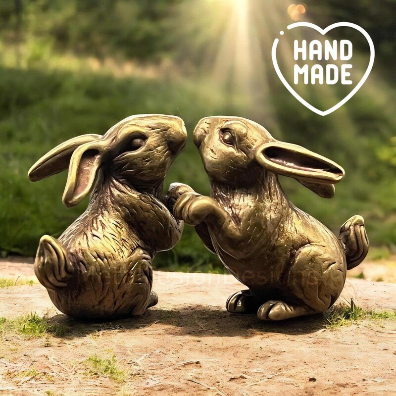 Brass Rabbit - Etsy