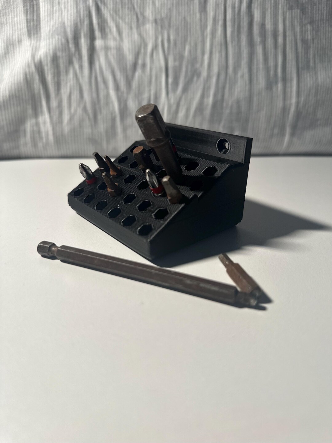 Screw Driver Bit - Hex Bit Storage - Wall Mountable - Holds 30 Bits! - Etsy