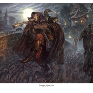Totentanz, Swarm Piper, Signed Giclee Print - Etsy