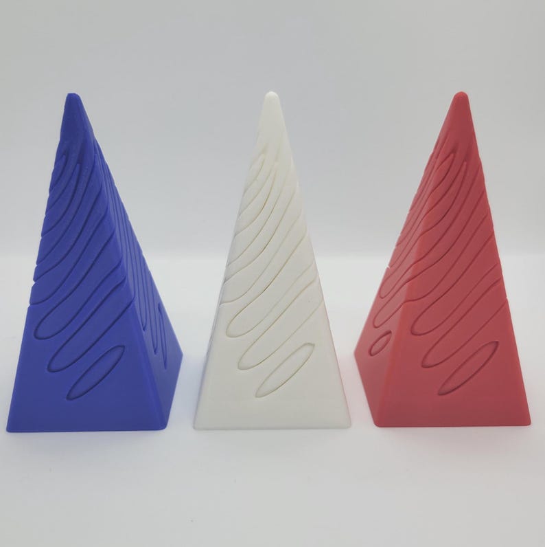 Vortex Illusion Squared / 3d Printed - Etsy