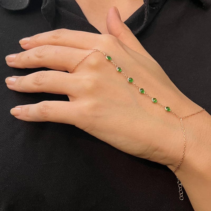 Hand Bracelet - Etsy