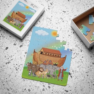 Noah's Ark/kids' Puzzle, 30-piece - Etsy