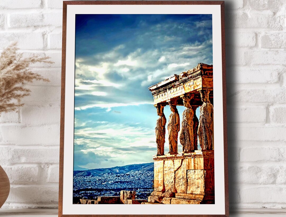 Acropolis Art,acropolis Poster,historical Art,greek Architecture ...