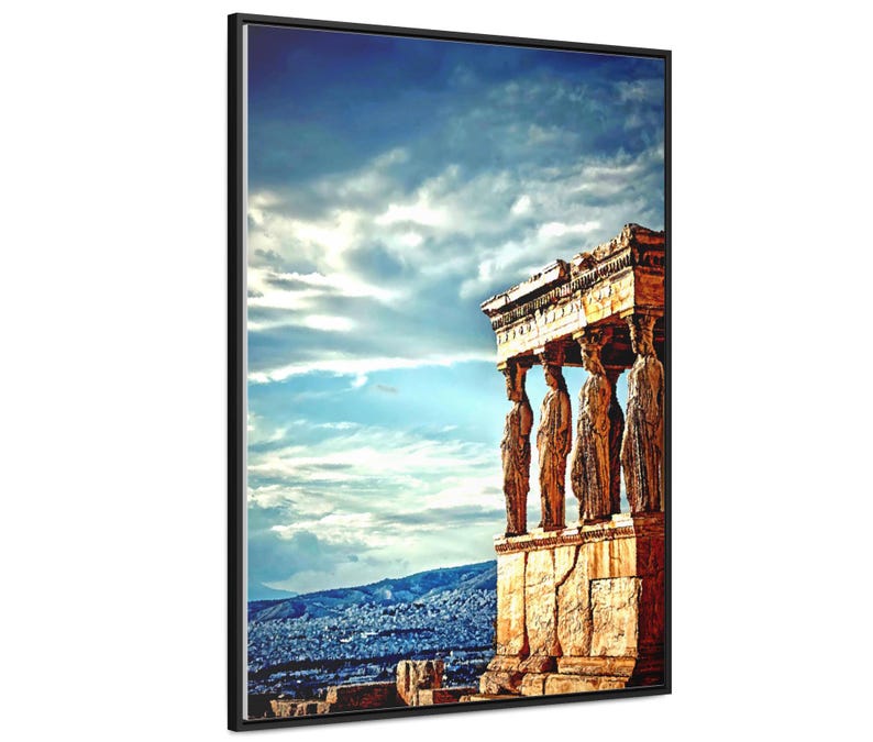 Acropolis Art,acropolis Poster,historical Art,greek Architecture ...