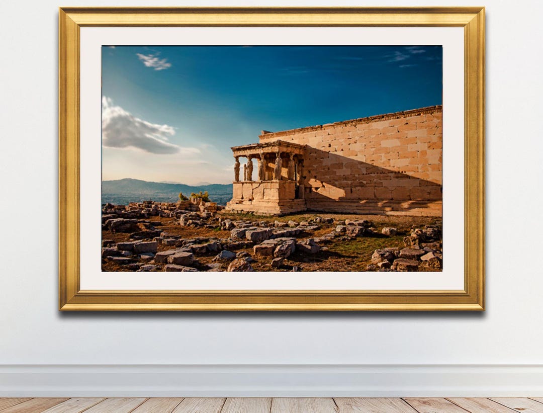 Acropolis Art,acropolis Poster,historical Art,greek Architecture ...