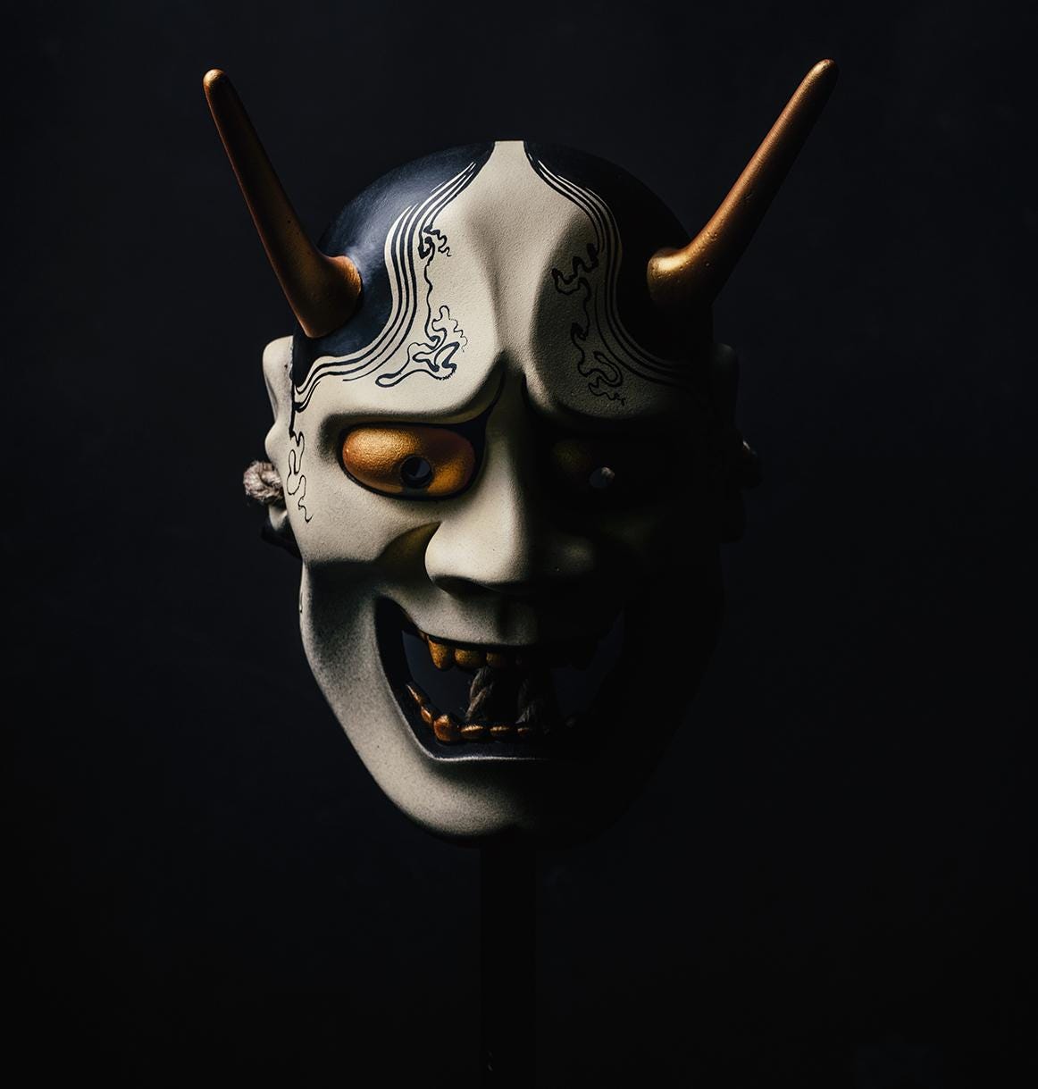 Hannya Mask Noh Theatre Handmade - Etsy
