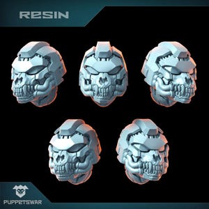 Werewolf Helmets - Wargaming - Puppetswar - Resin Cast - Etsy