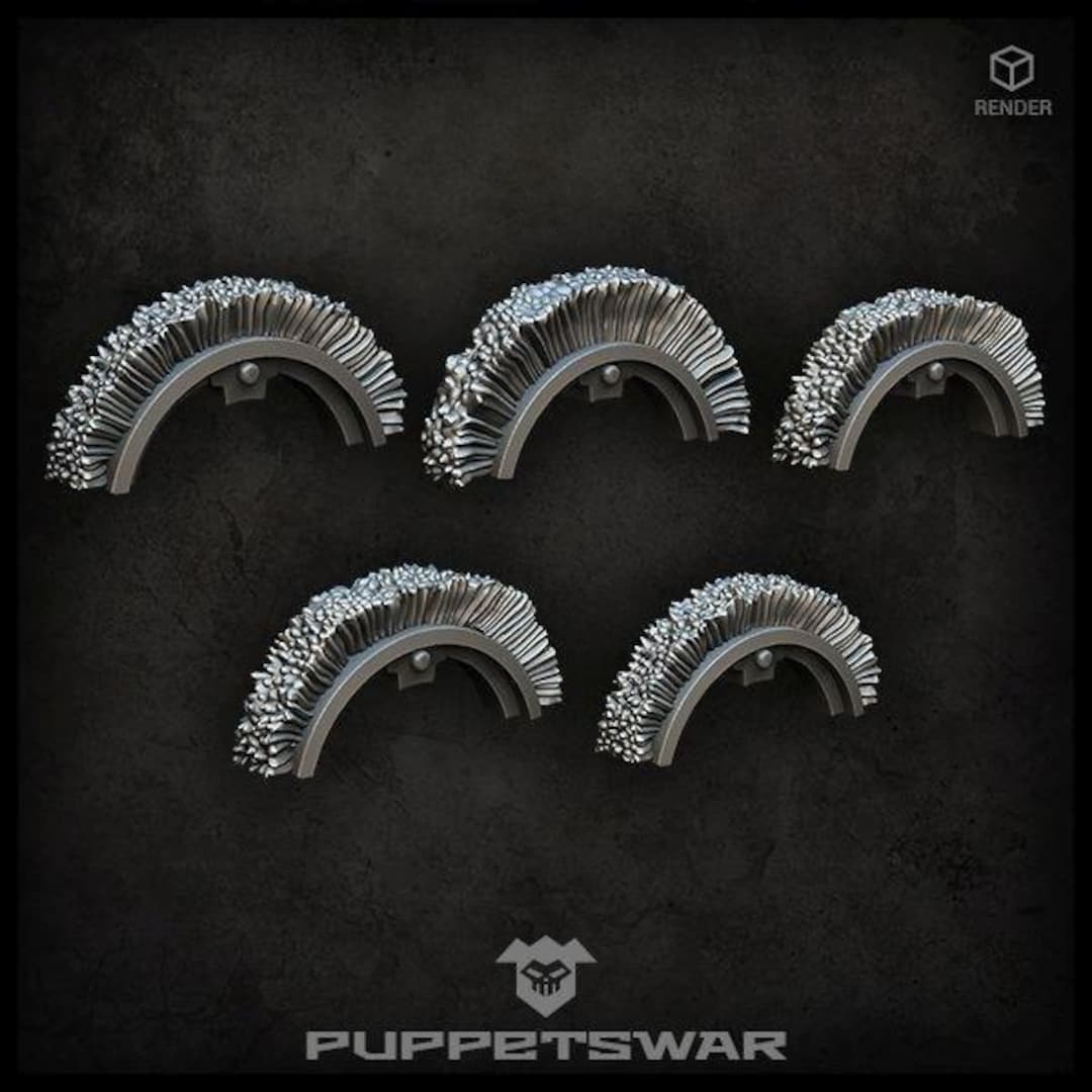 Centurion Crests - Puppetswar - Resin Cast - Tabletop Wargaming - Etsy