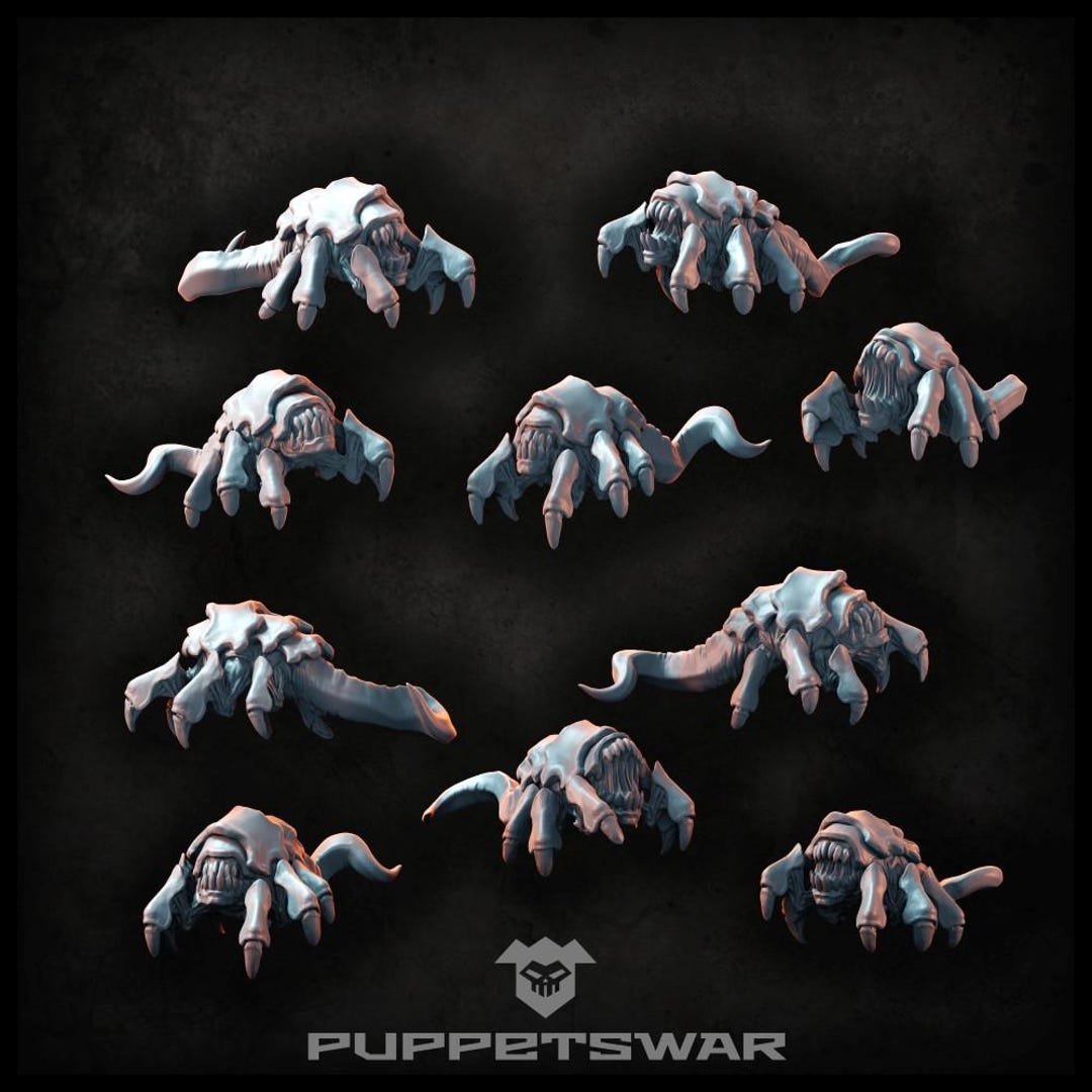 Bug Maggots - Puppetswar - Resin Cast - Tabletop Wargaming - Etsy