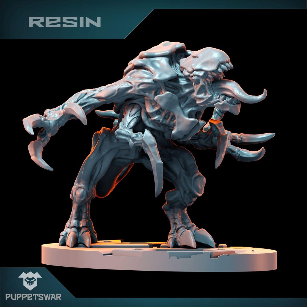 Bug Hybrid Leader - Puppetswar - Resin Print - Tabletop Wargaming - Etsy