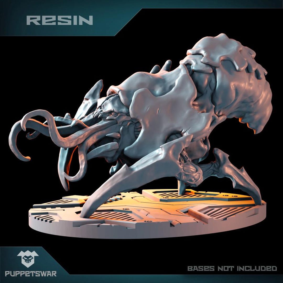 Spider Brain Bug V2 - Puppetswar - Resin Print - Tabletop Wargaming - Etsy