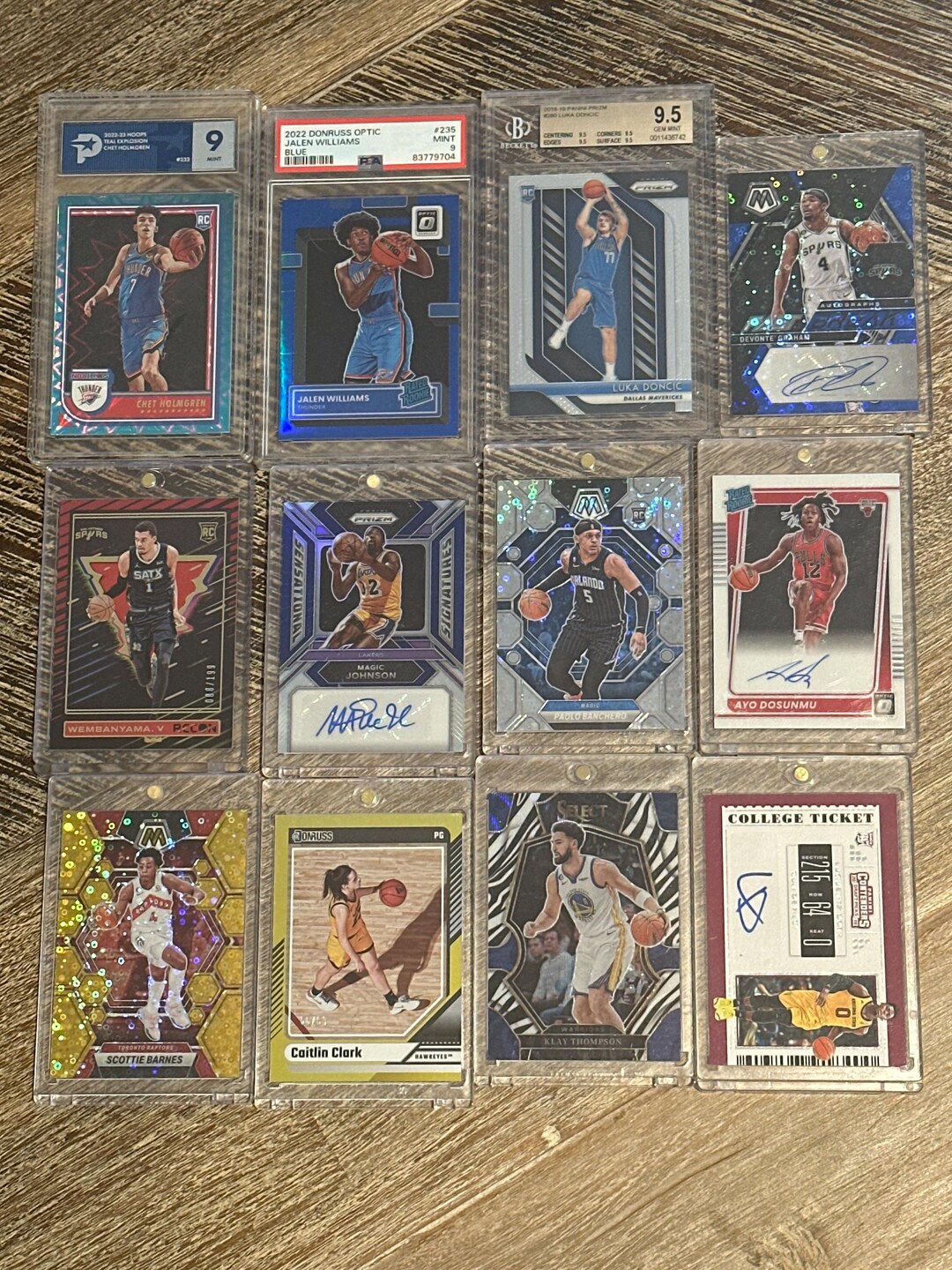 NBA Basketball Hot Packs - 12 Cards - 3 Rookies - 3 Inserts - Look for ...