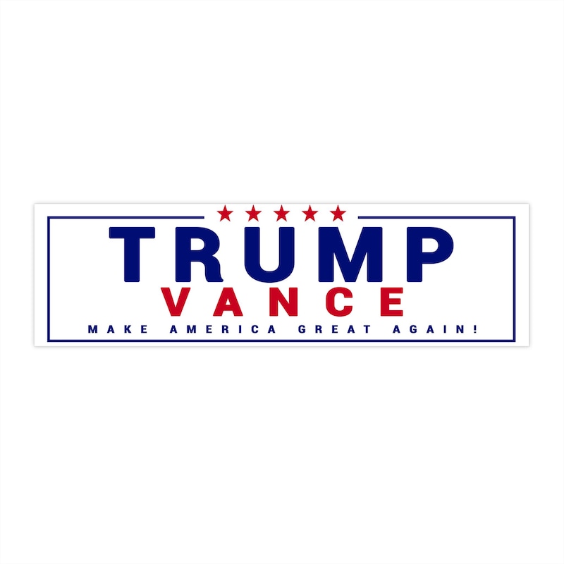 Trump Vance 2024 Bumper Stickers - Etsy