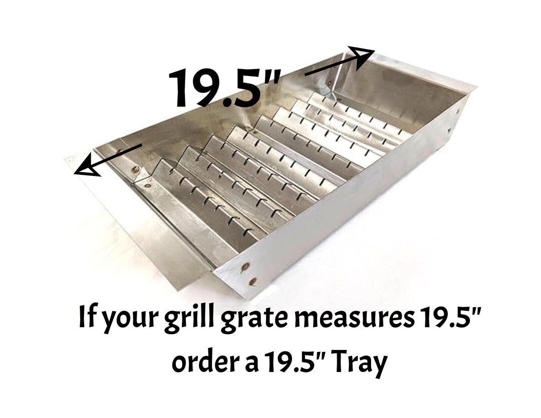 BBQ Charcoal Tray for Gas Grill Qwikchar - Etsy