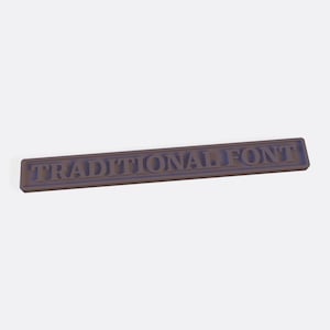 Custom Scale Model Train Nameplate – Personalised Locomotive Plaque ...