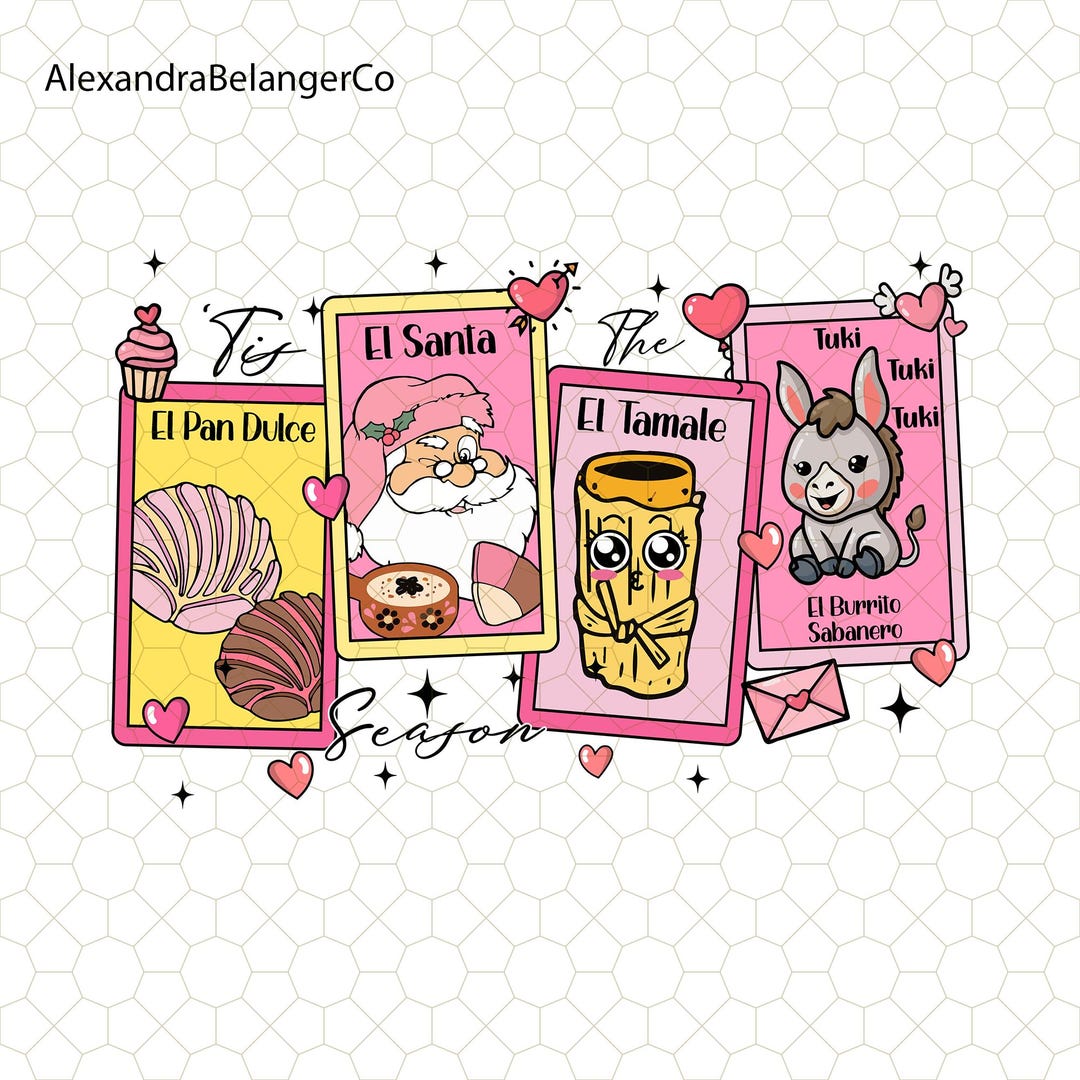 Mexican Food Valentine Png, Concha Valentine's Png, Retro Valentine Png ...