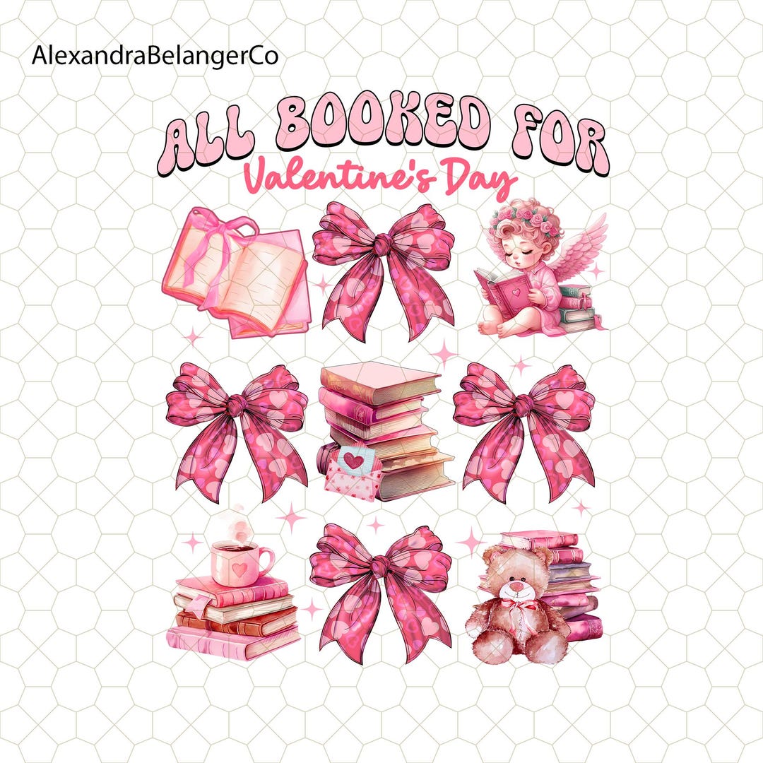 All Booked for Valentines Day Png, Books Are My Valentine Png, Teacher ...