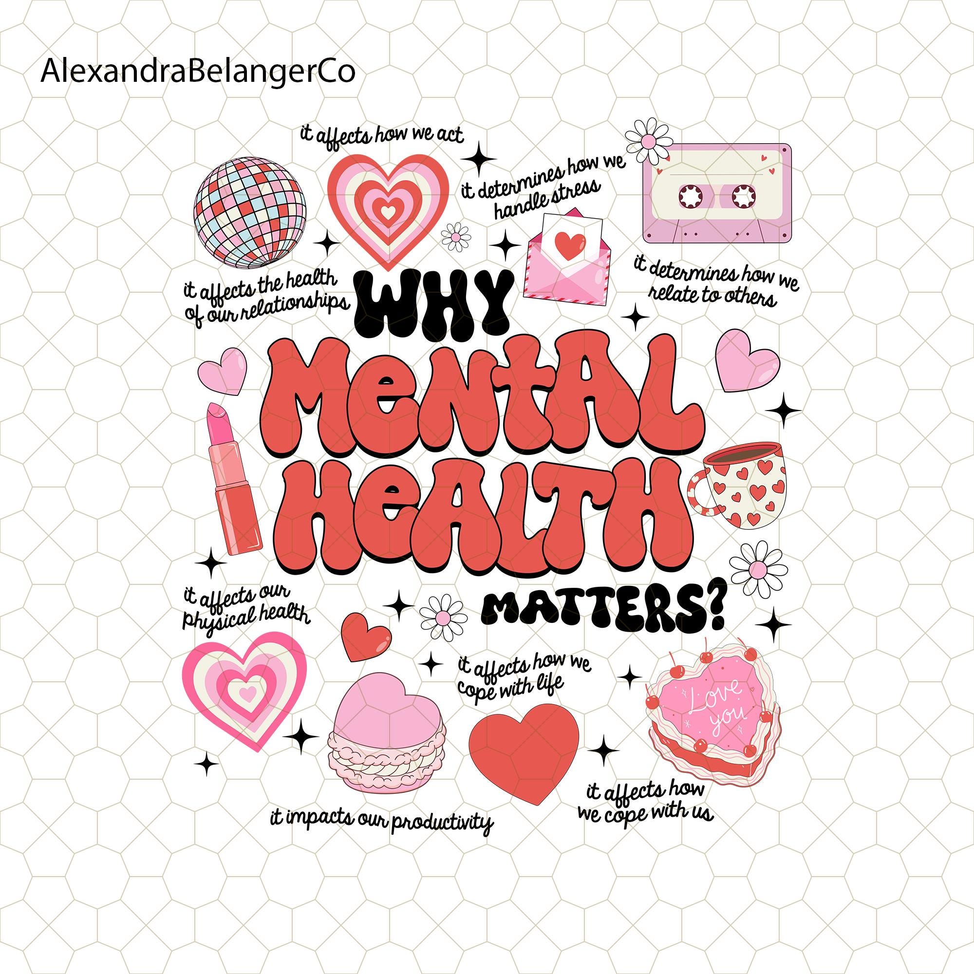 Mental Health Valentines Png, School Psychologist Valentines Png ...