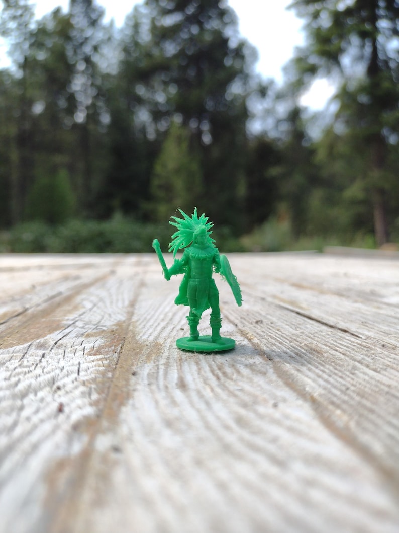 Aztec Eagle Warrior 3D Print STL File, Personal Use, Freebie Available ...