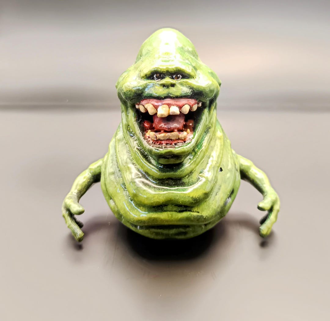Slimer From Ghostbusters - Halloween - Home Decor - 3D Printed and Hand ...
