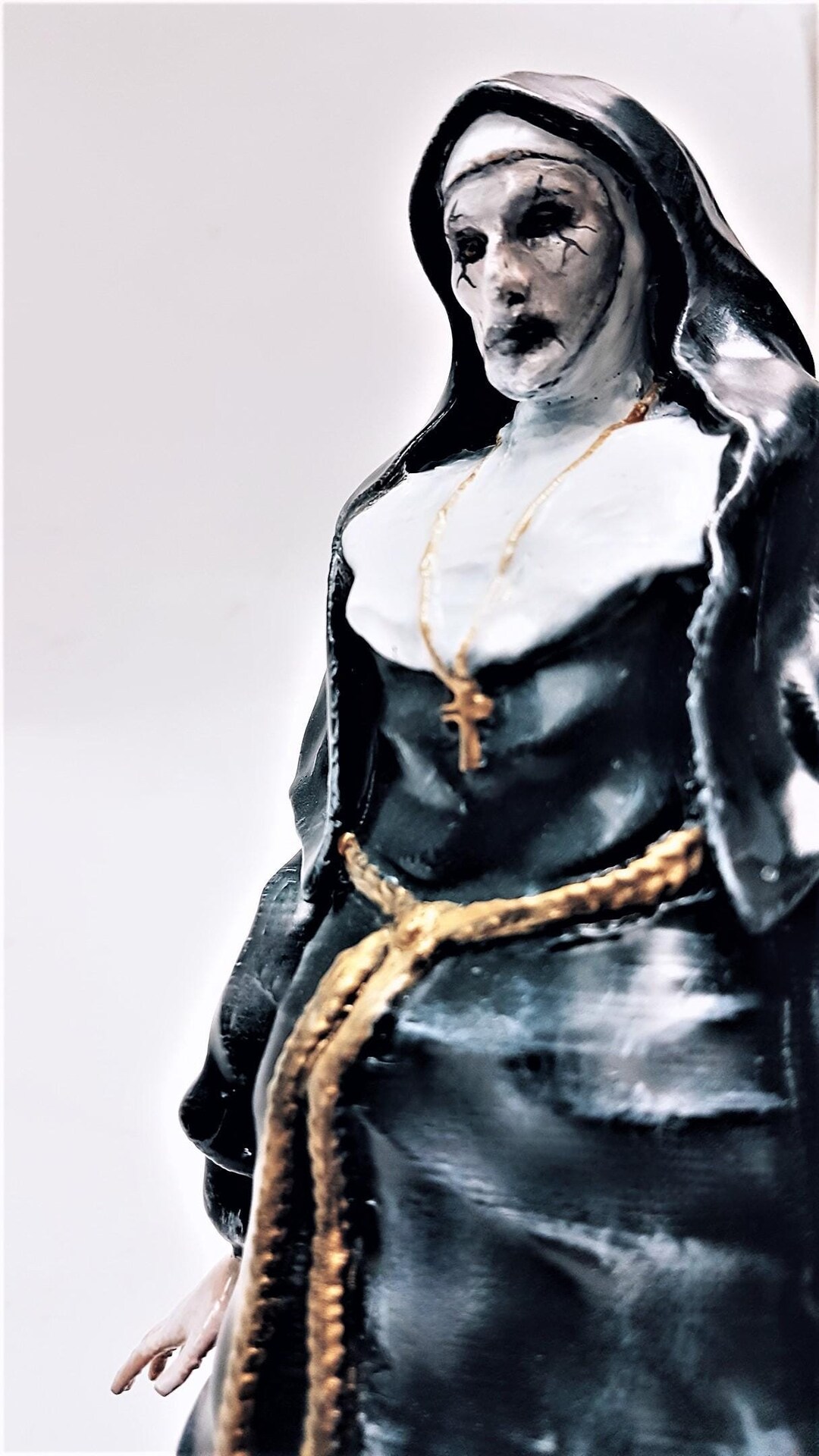 The Nun Movie Figure: Hand-painted 3D Printed Horror Decor (18cm) - Etsy