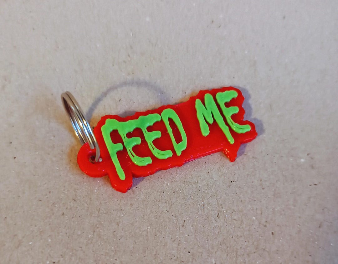 Feed Me/keychain/audrey Ii/the Little Shop of Horrors/3d Printed ...