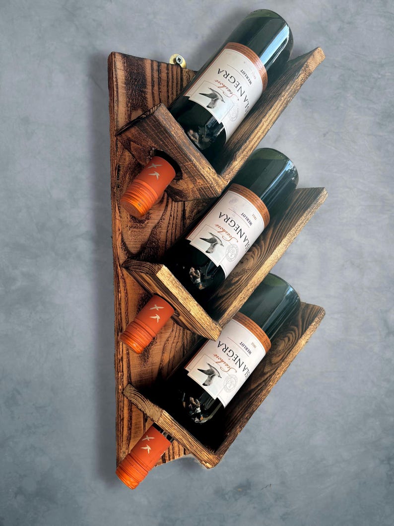 Wooden Wine Rack - Etsy