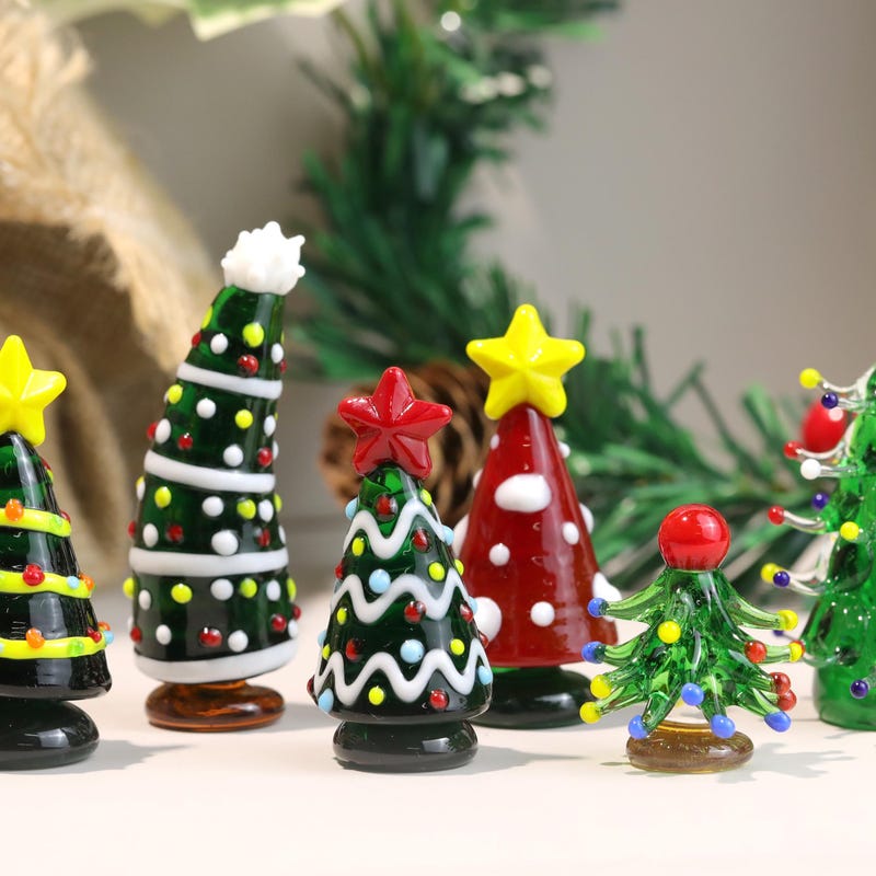 Miniature Tree Decorations - Etsy