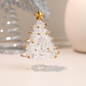 Handmade Stained Glass Figurines, Glass Christmas Trees, Handmade ...