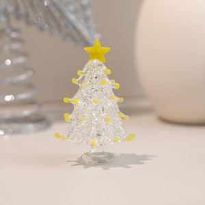 Handmade Stained Glass Figurines, Glass Christmas Trees, Handmade ...