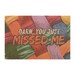 Cheeky darn You Just Missed Me Yarn Doormat Funny Welcome Mat, Indoor ...