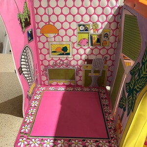 Barbie Country Living Home 1973 Mattel Vintage Fold Out Doll House - Etsy