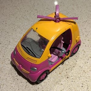 Polly Pocket Heli-car-pter 2004 Vintage Mattel Helicopter Car - Etsy