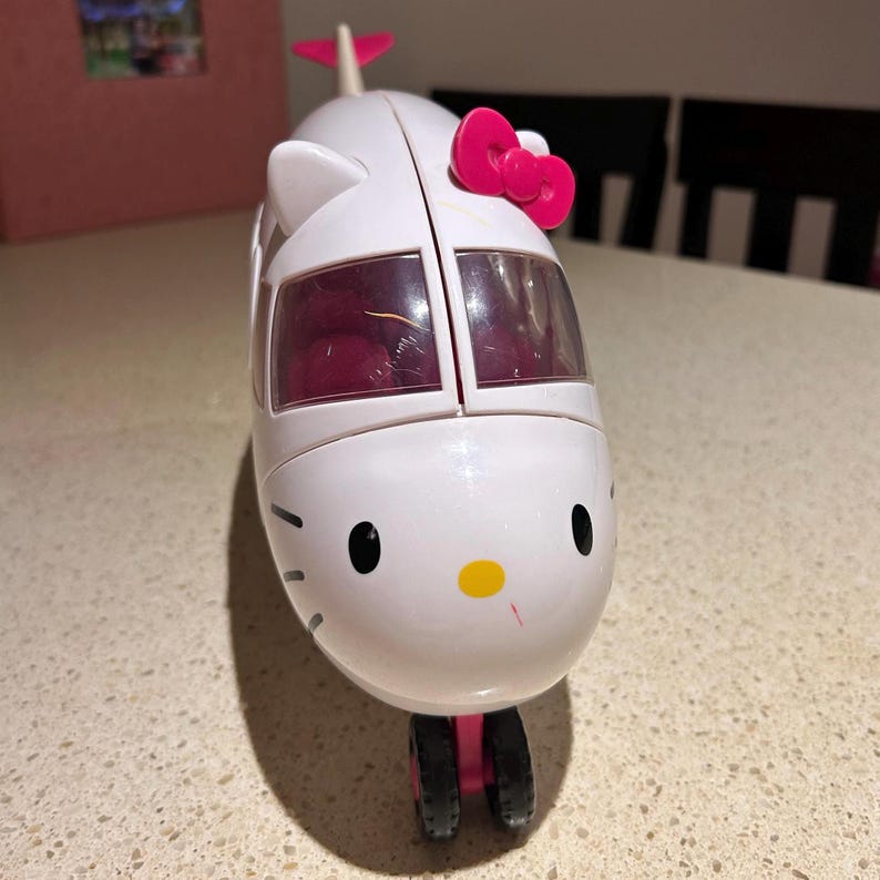 Hello Kitty Jet Plane Playset Sanrio - Etsy