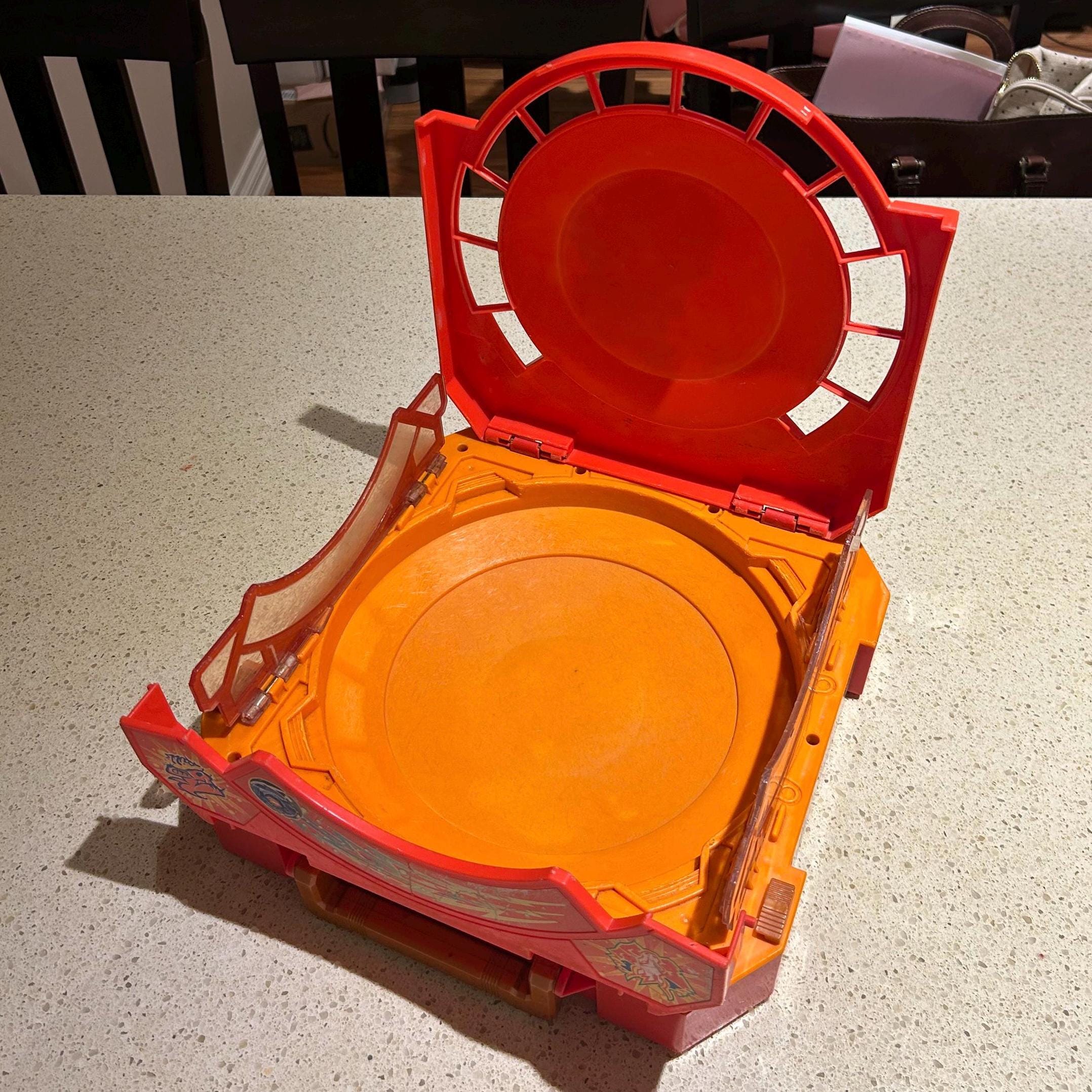 Beyblade Metal Fusion Portable Battle Duel Arena Stadium Hasbro - Etsy