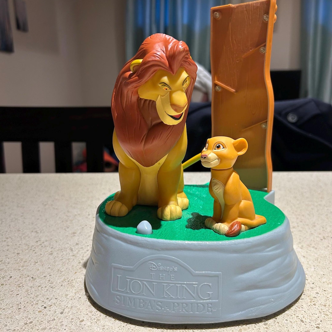 The Lion King Electronic Talking Piggy Bank Disney 90s Vintage - Etsy