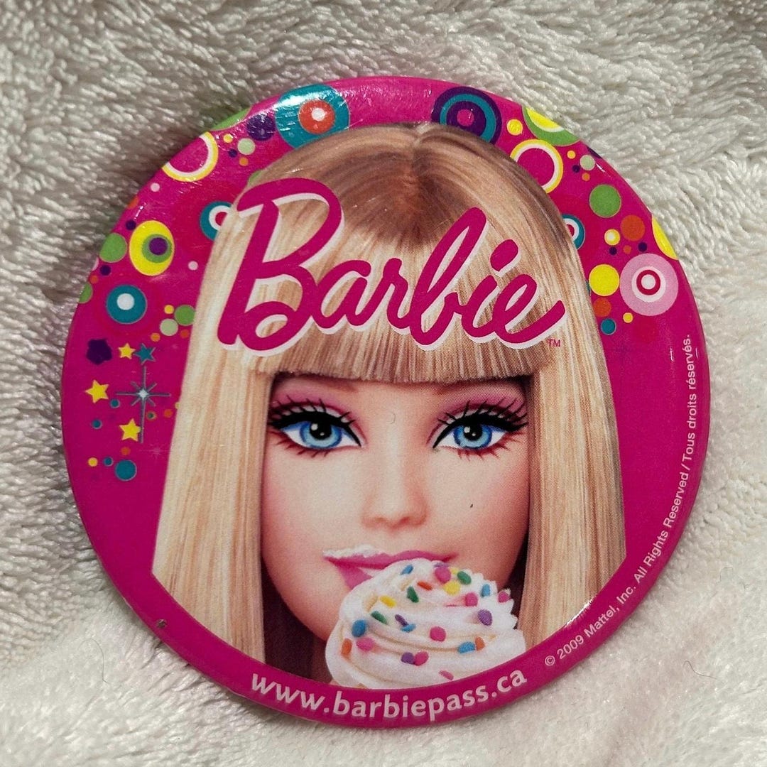 Barbie Pin Mattel - Etsy