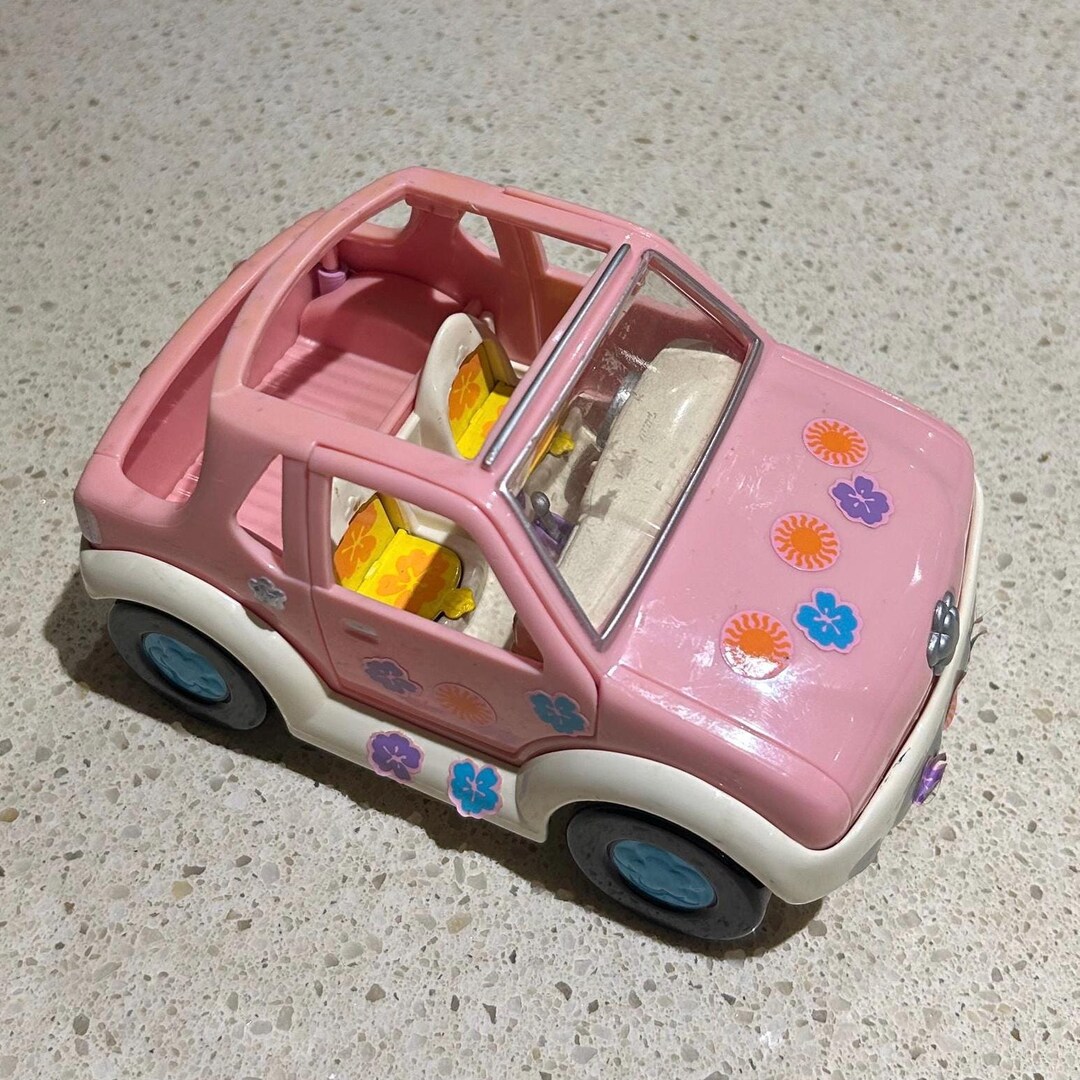 Polly Pocket Jeep 2001 Vintage Mattel - Etsy