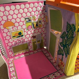 Barbie Country Living Home 1973 Mattel Vintage Fold Out Doll House - Etsy