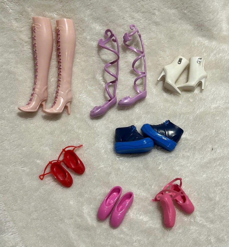 Barbie Shoes Vintage Mattel - Etsy