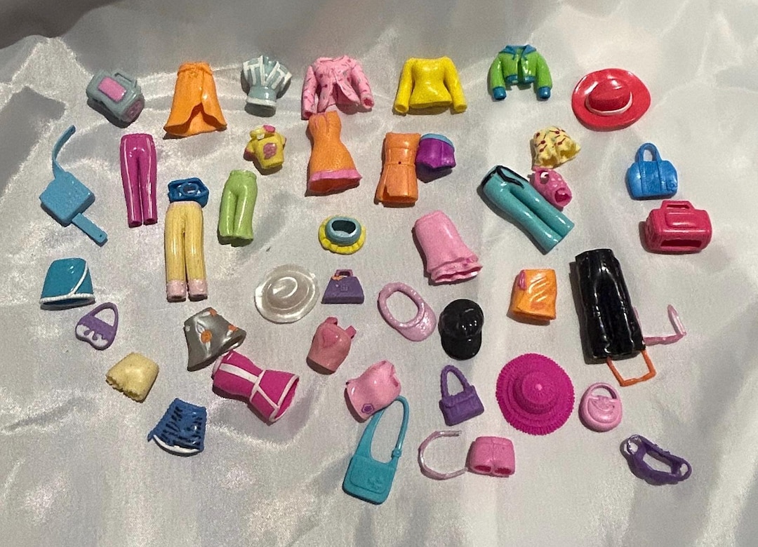 Polly Pocket Clothes 2000s Lot Vintage Mattel - Etsy